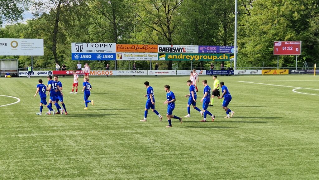 2. Liga inter: SC Düdingen I – FCMG 1:2 (1:0) – FC Muri-Gümligen